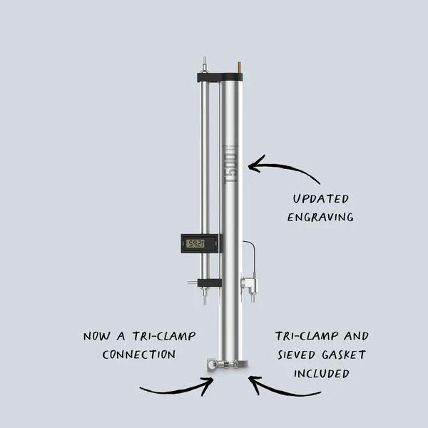 Still Spirits Create+ T500 Column & Condenser – 2" Tri-Clamp Reflux