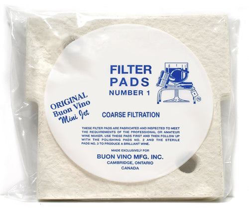 Mini Jet Filter Pad #1 - Course Filtration