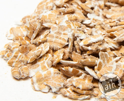 Flaked Wheat Brewing Grains - 1 Pound Beer Grains