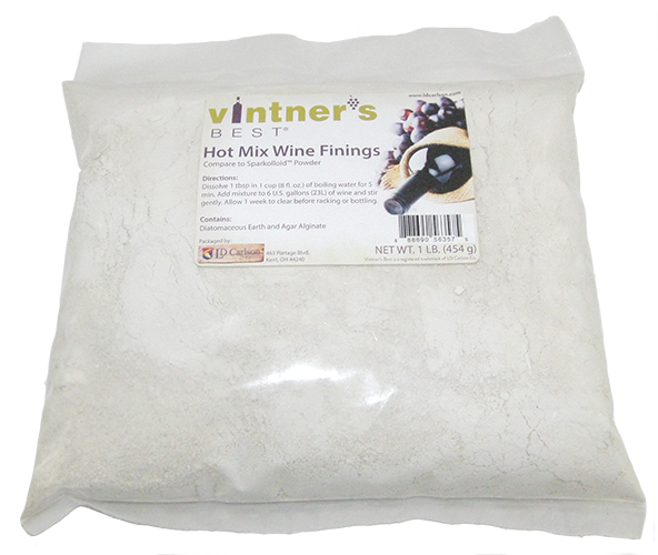 Hot Mix Wine Finings
