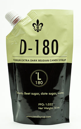 D180 BELGIAN CANDI SYRUP 1 LB POUCH (180 LOVIBOND)